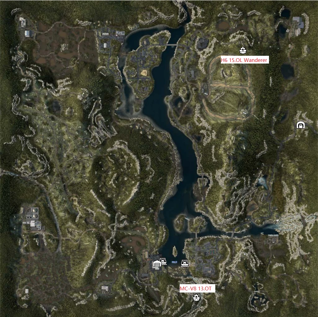 雪地奔驰Snowrunner第十季度(不列颠哥伦比亚省)地图及升级件位置 - 哔哩哔哩