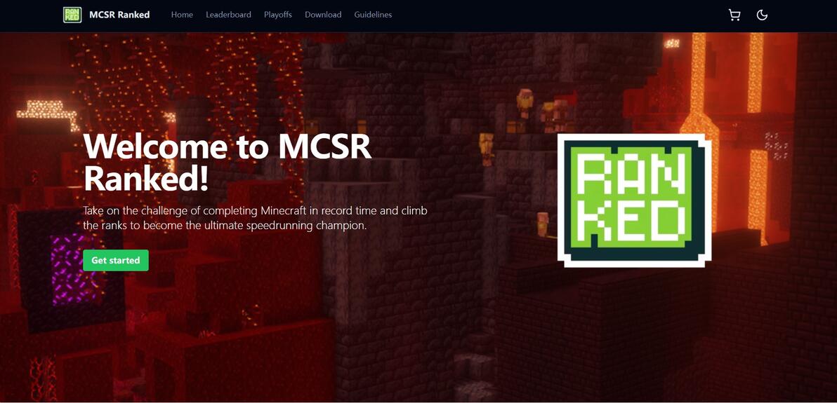 【MCSR/中字】MCSR Ranked官方网站（授权翻译） - 哔哩哔哩