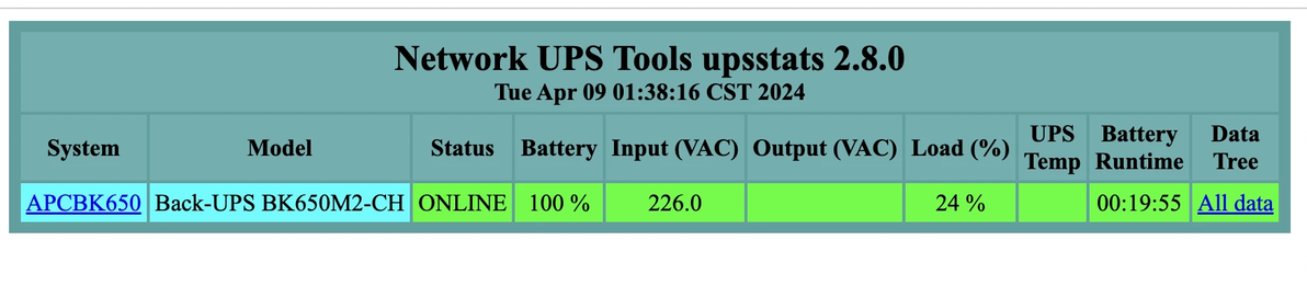 一鱼多吃，通过NUTserver让多台机器同时使用同一个UPS：NUT主服务器配置篇 - 哔哩哔哩