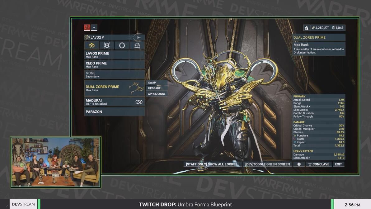 【Warframe】开发者直播 #184 官方总结 - 哔哩哔哩