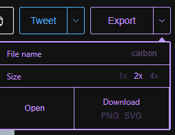 Carbon生成代码图片详细教程 - 哔哩哔哩