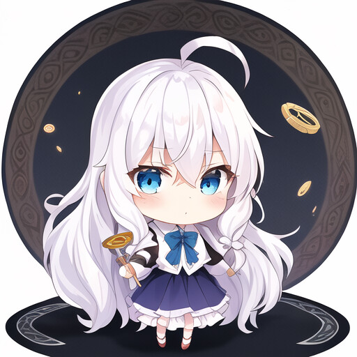 【NovelAI】100张伊蕾娜Q版头像分享 - 哔哩哔哩