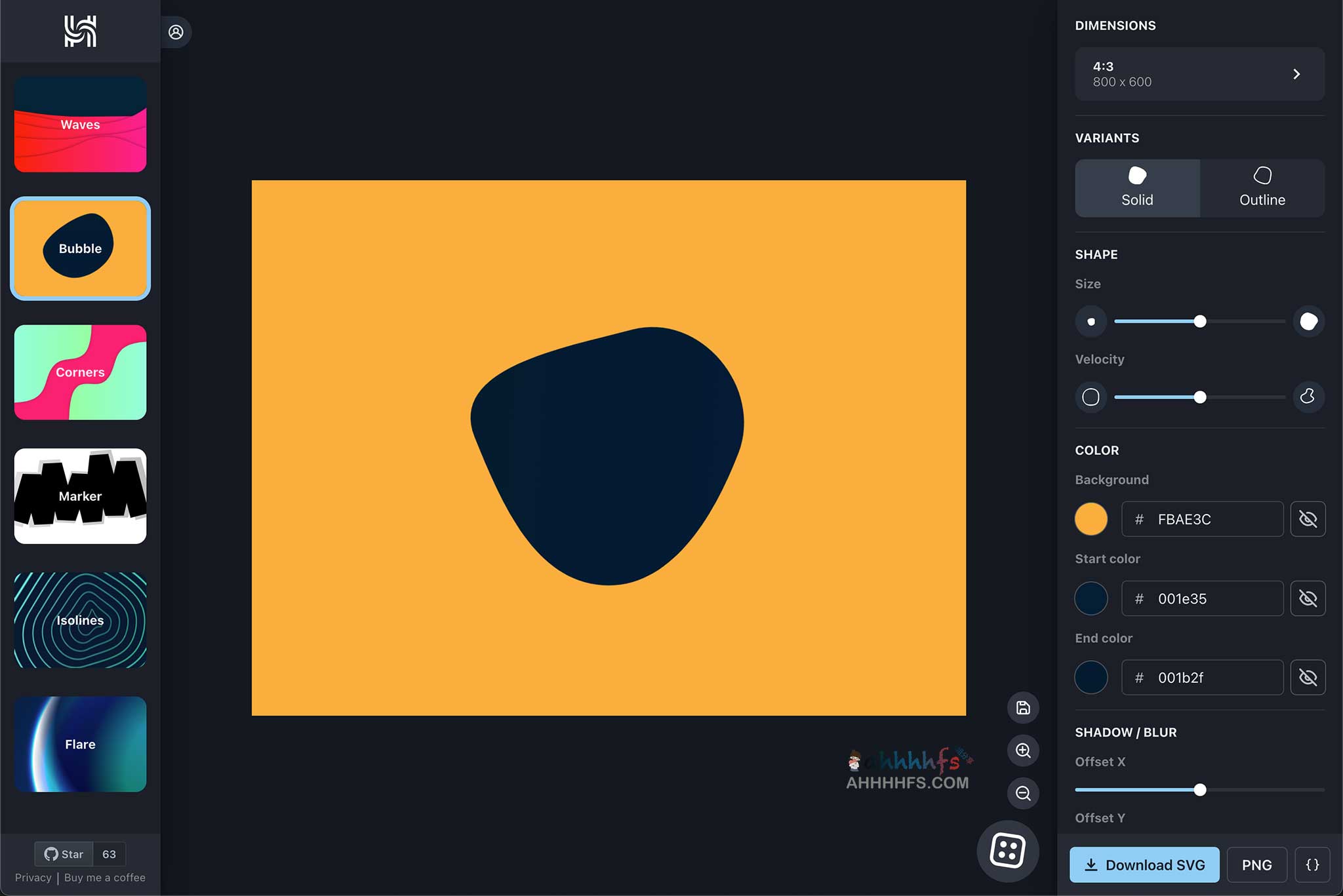SVG 背景图生成器：Heazy - 哔哩哔哩
