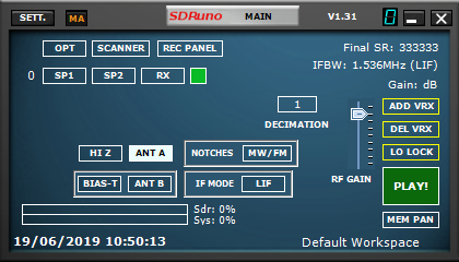 SDRplay RSP2 和 SDRuno 使用入门 - 哔哩哔哩