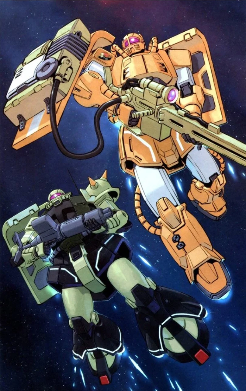 【高达第08MS小队】MS-06RD-4 高机动试验型扎古 - 哔哩哔哩