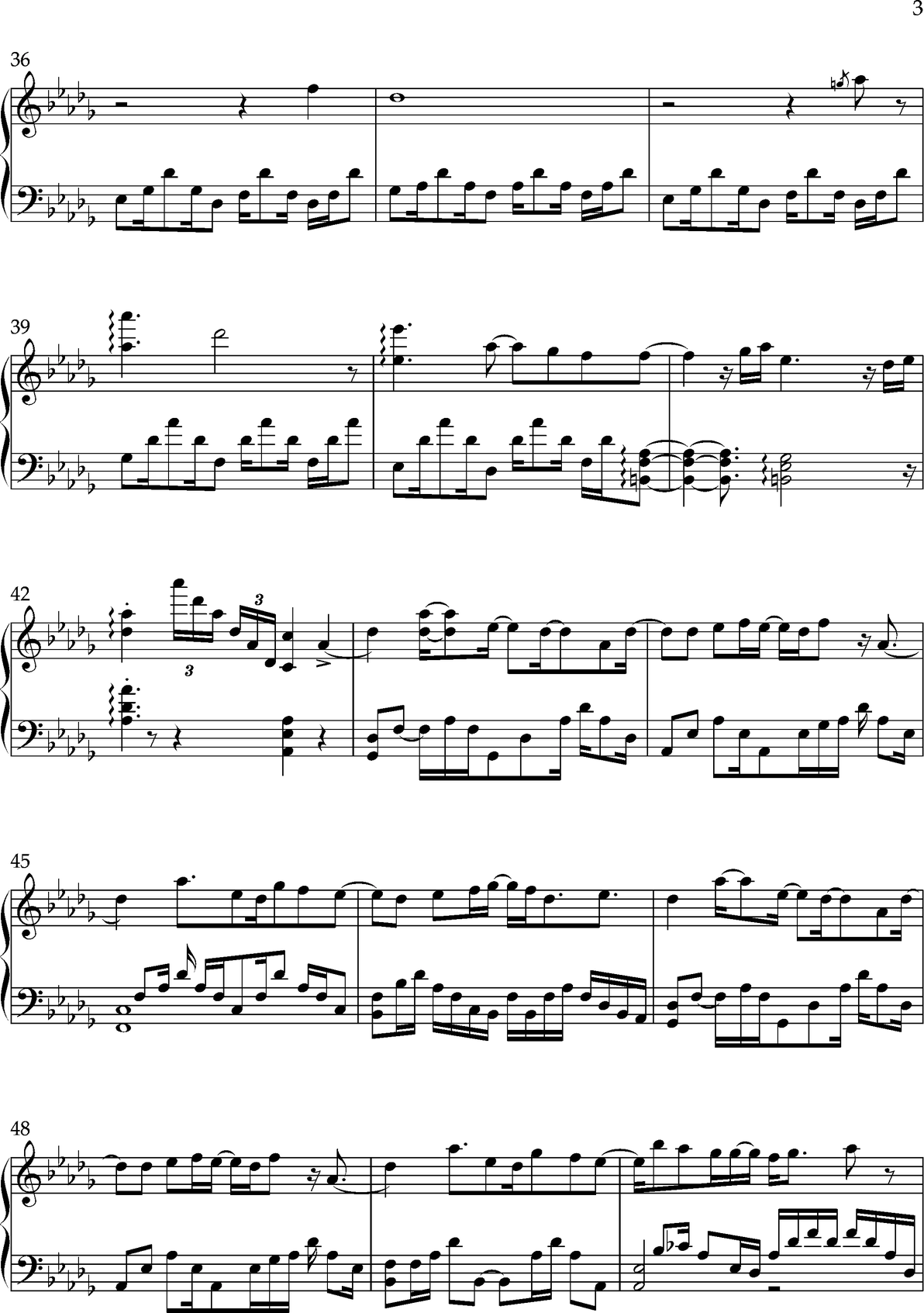 Constant Moderato Piano Arrange ~ Blue Archive自制谱 - 哔哩哔哩