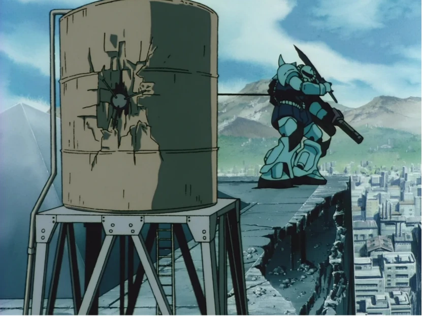 【高达08MS小队】虎王现世----MS-07B-3 特装型老虎 - 哔哩哔哩