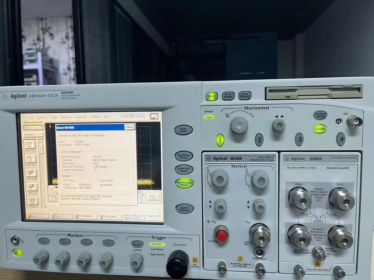 keysight是德N1092A DCA-M采样说明 - 哔哩哔哩