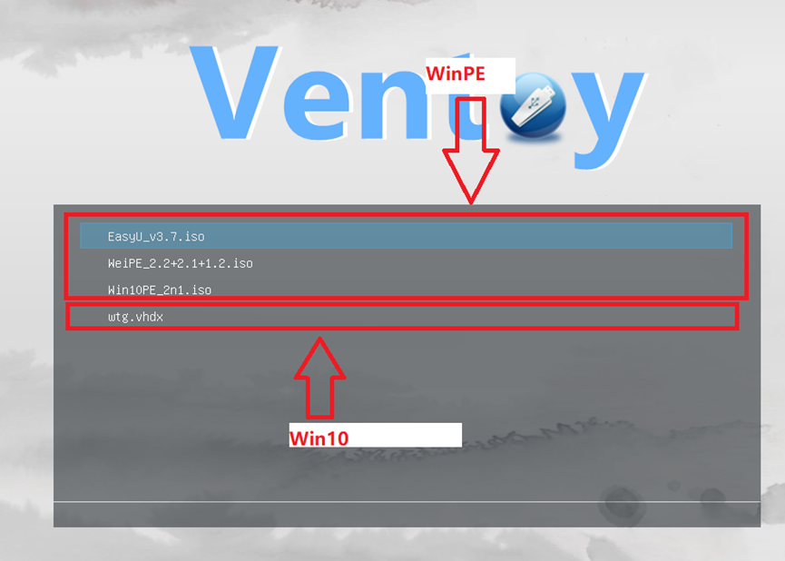 Ventoy制作PE（ISO）+Win10（wtg）+Linux 三合一U盘 - 哔哩哔哩