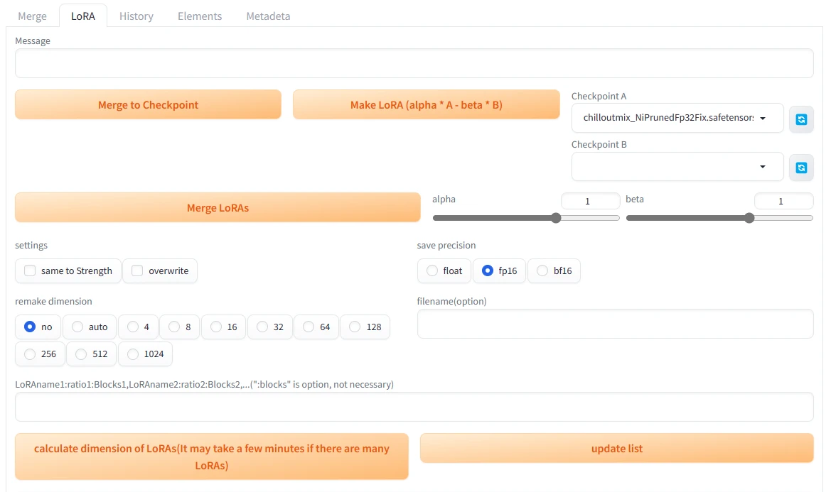 炜哥的AI学习笔记——SuperMerger插件学习 - 哔哩哔哩