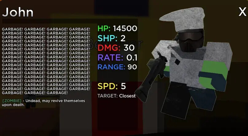 Roblox WTD v1.5 ver.375 Casual休闲模式敌人 - 哔哩哔哩