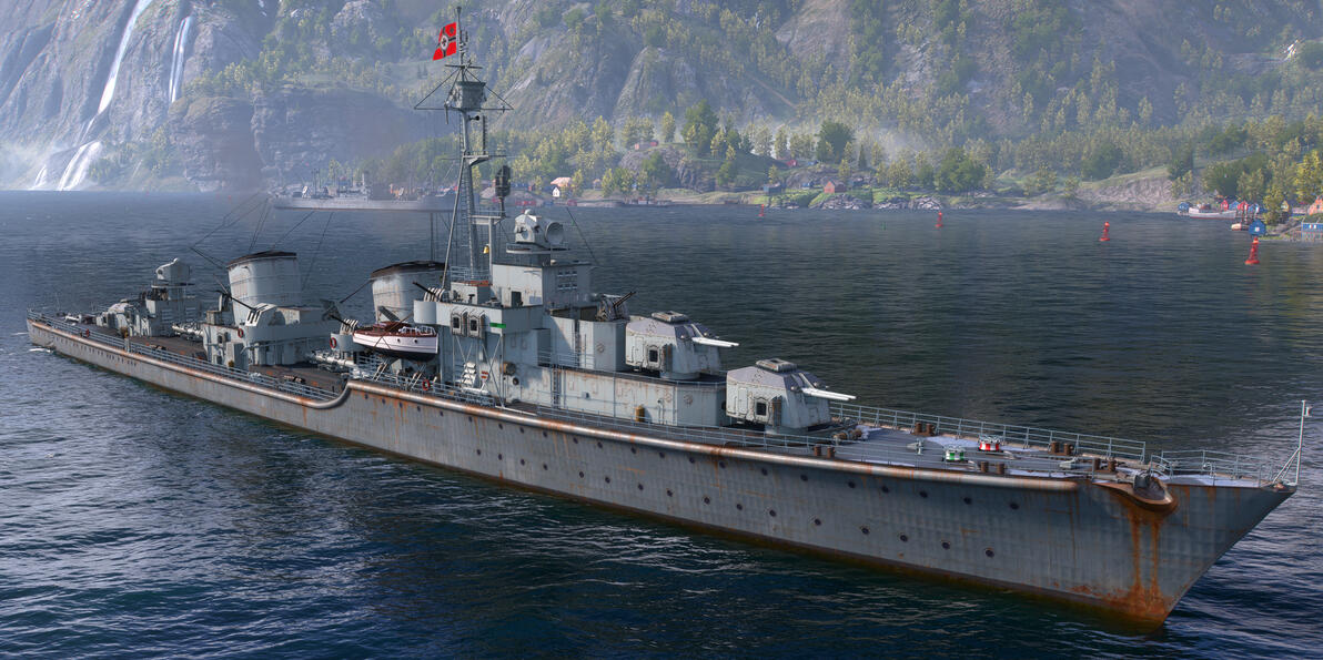 【碧蓝舰船简介】柏林之声——Z-52（1944型驱逐舰） - 哔哩哔哩