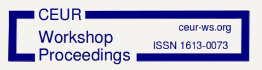 CEUR Workshop Proceedings ISSN 1613-0073 - 哔哩哔哩