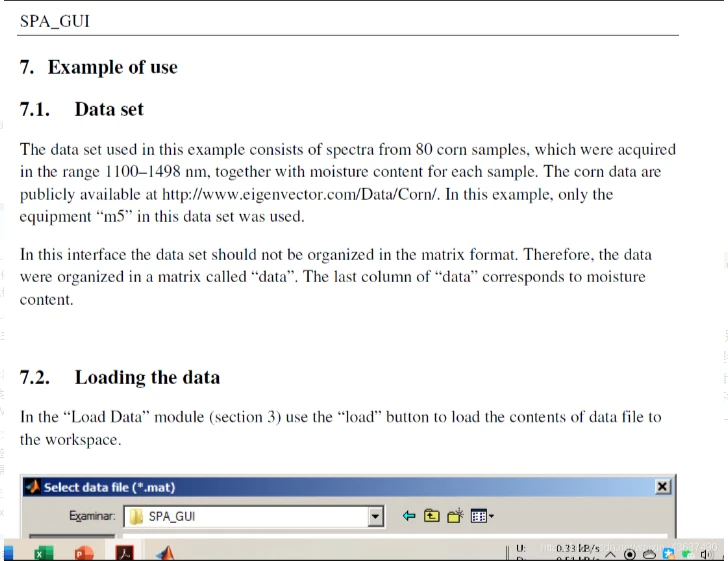 MATLAB连续投影算法SPA筛选波段示例 - 哔哩哔哩