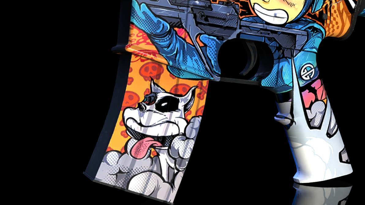 二次元浓度拉满！CSGO二号玩家皮肤鉴赏 - 哔哩哔哩