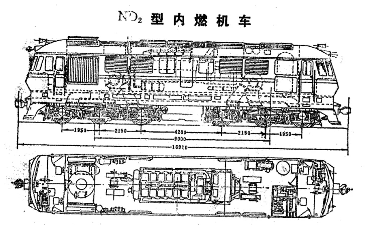 漫谈国铁机车（40）-ND2型内燃机车 - 哔哩哔哩