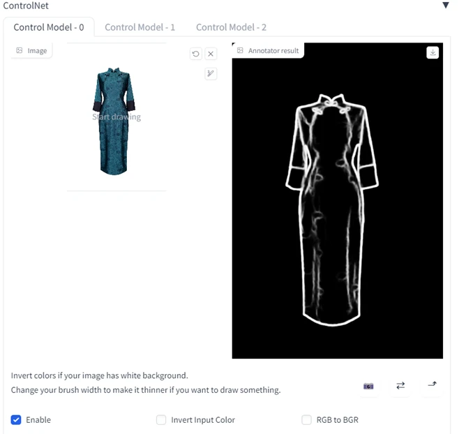 Controlnet+Inpaint让AI模特穿上你家的衣服 - 哔哩哔哩