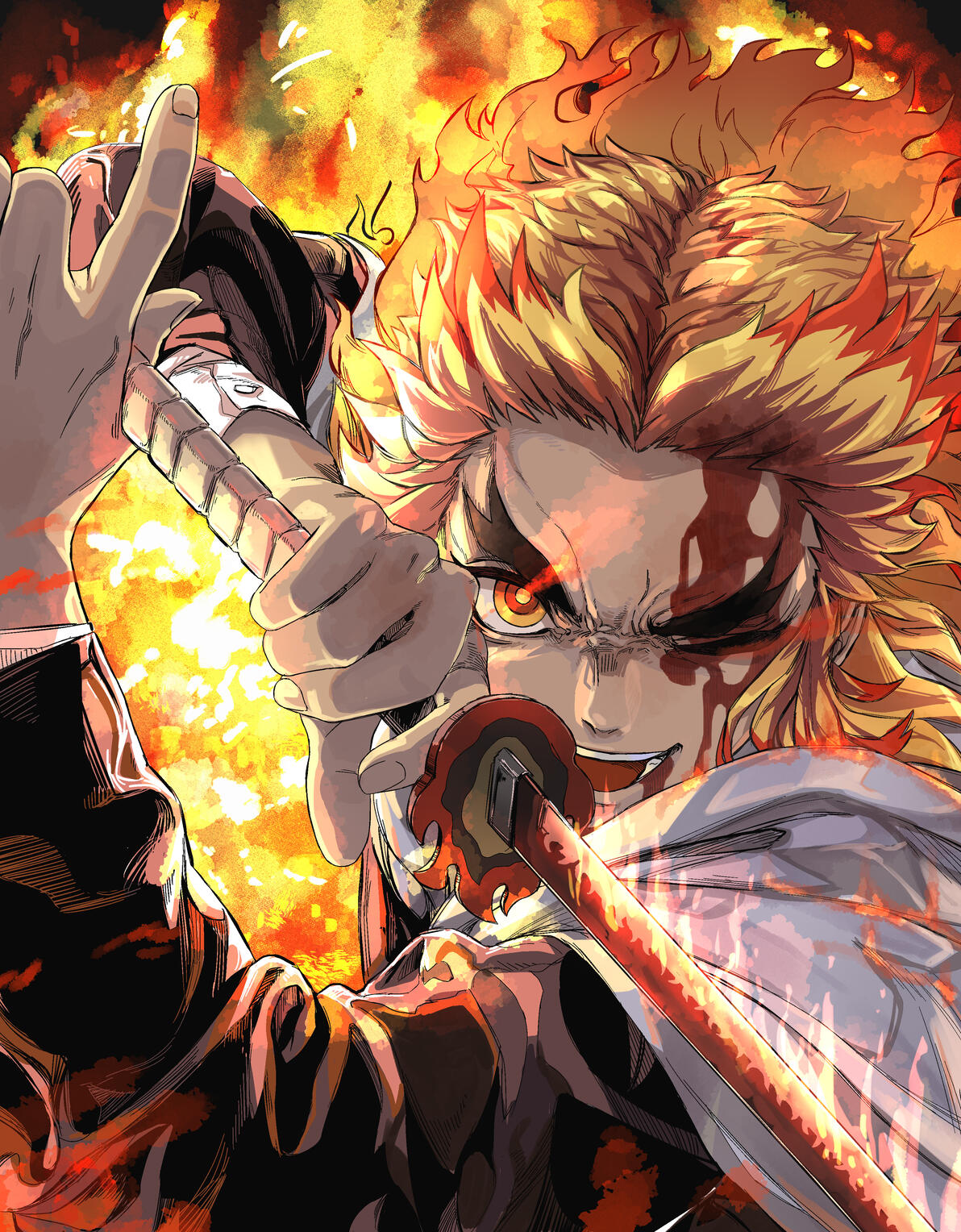 【鬼灭之刃】进来三连！炼狱杏寿郎100张高质量美图、壁纸、风景图合集#136（收藏向 - 哔哩哔哩