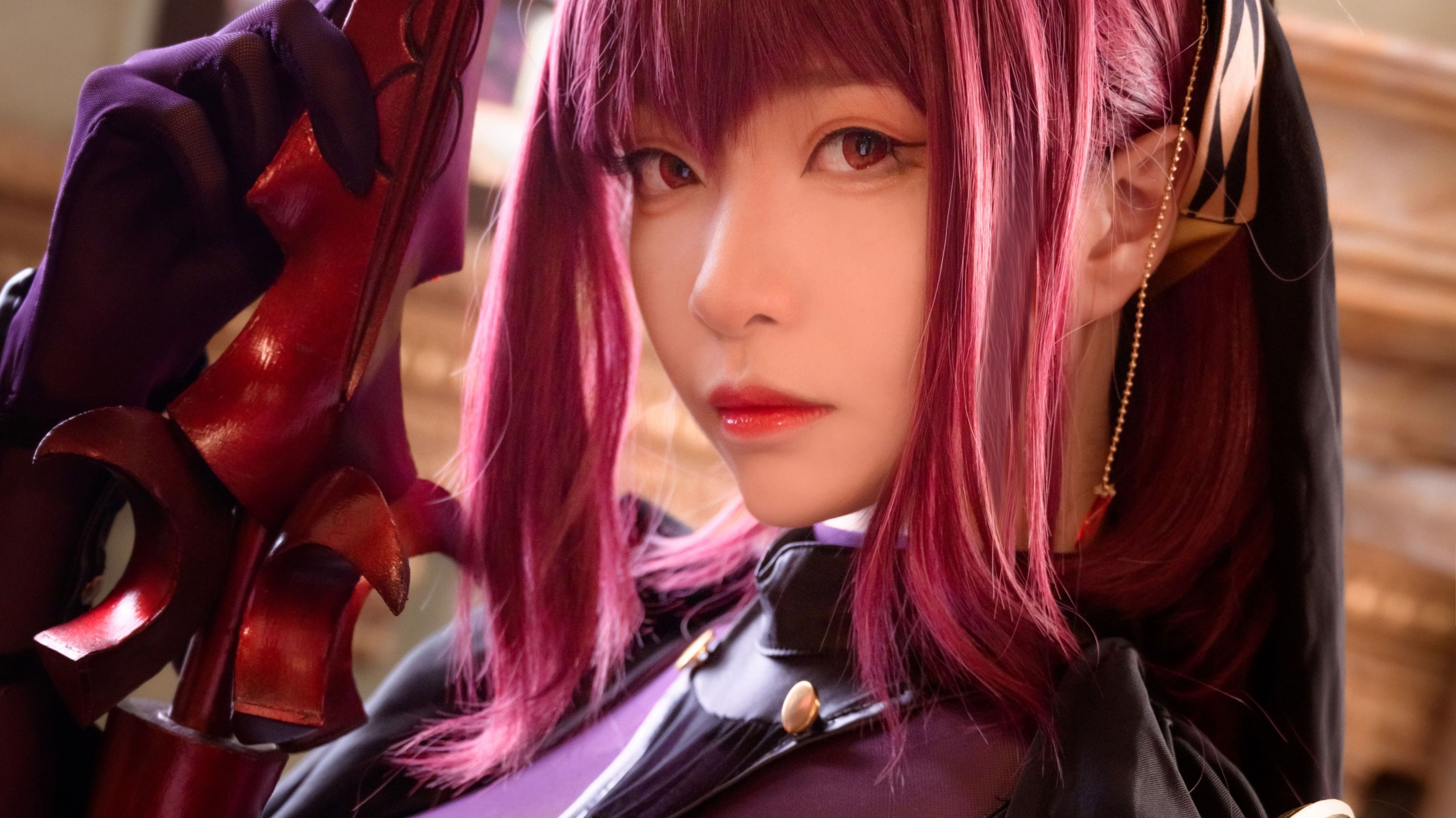 COS写真丨青青子Js - fate 斯卡哈 - 哔哩哔哩