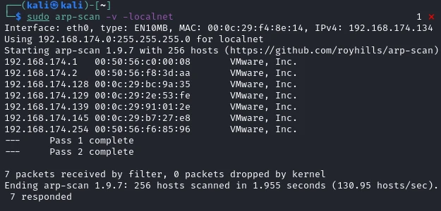 Arp-Scan全参数详细教程 Kali Linux & Termux教程 黑客入门教程 - 哔哩哔哩