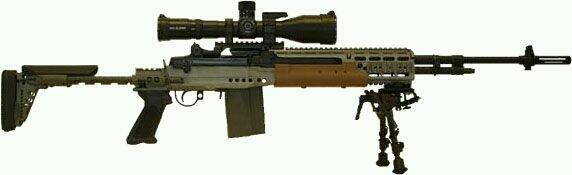 轻武器科普之M14EBR——吃鸡里的MK14原来是他! - 哔哩哔哩