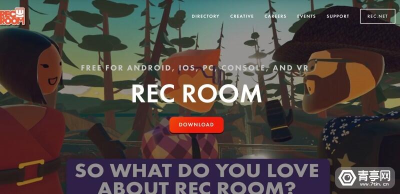 VR社交平台《Rec Room》完成1.45亿美元融资 - 哔哩哔哩