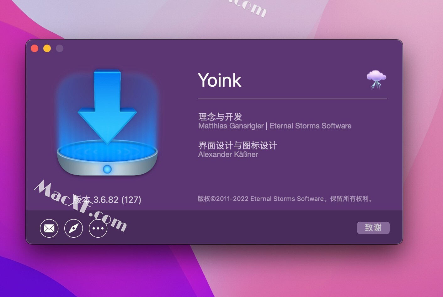 临时文件拖放暂存工具：Yoink mac - 哔哩哔哩