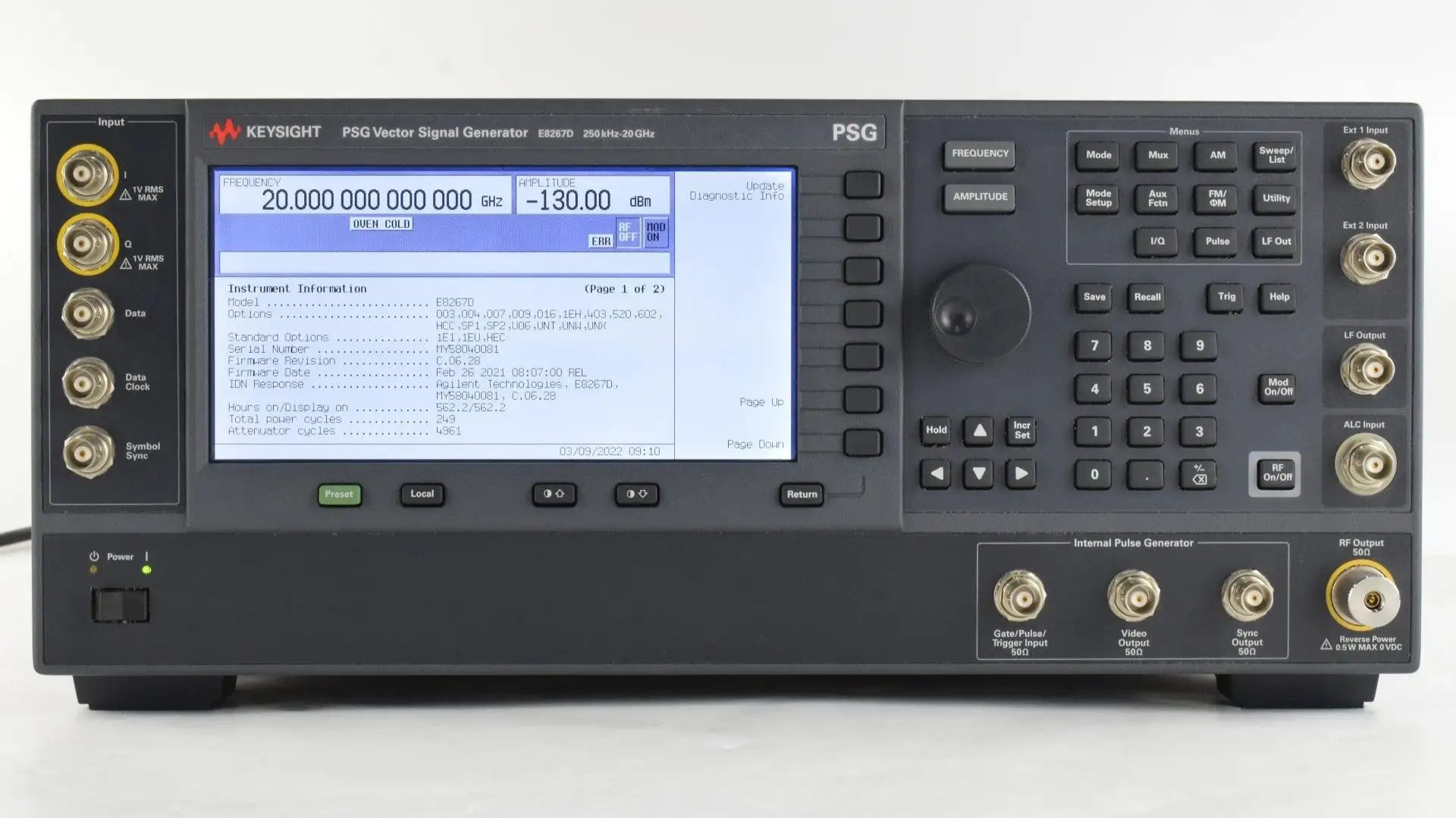 keysight E8267D信号发生器是德科技E8267D - 哔哩哔哩