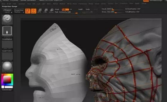 3D次世代游戏建模zbrush拓扑技巧全解，用Topology在高模基础上拓扑出新模型，常见问题 - 哔哩哔哩
