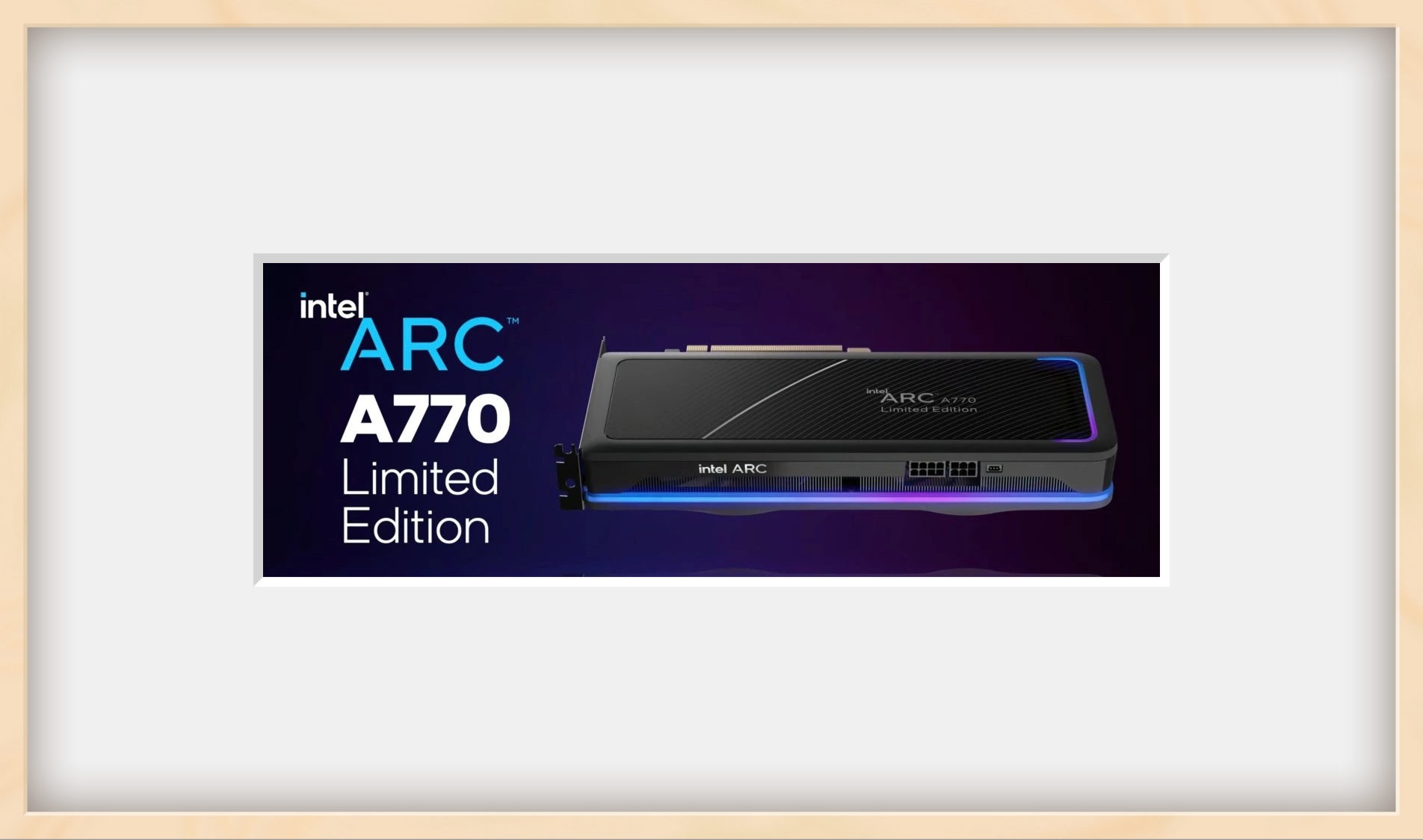 英特尔 Arc A770 16GB 限量版显卡停产 - 哔哩哔哩
