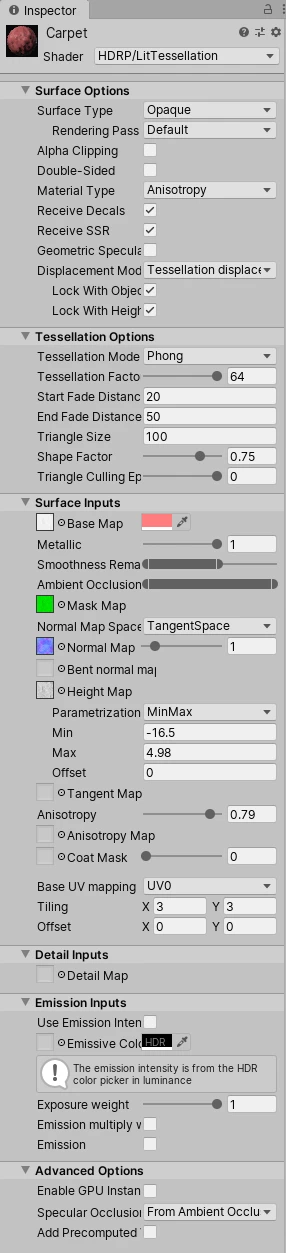 【HDRP】PBR Lit Shader 基础用法（转载自Unity Connect博主 樱花兔） - 哔哩哔哩