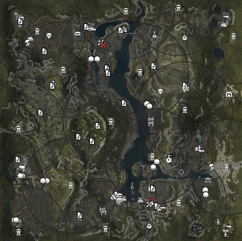 雪地奔驰Snowrunner第十季度(不列颠哥伦比亚省)地图及升级件位置 - 哔哩哔哩