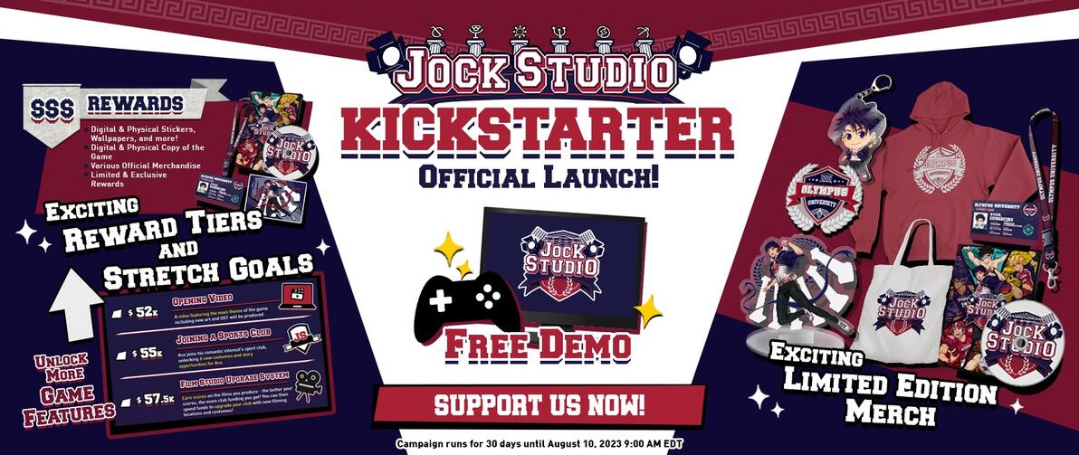 【体育生工作室】Jock Studio众筹启动+试玩版发布（附链接）！ - 哔哩哔哩