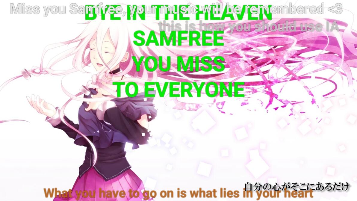 【p主介绍】公平对待VOCALOID的人——samfree - 哔哩哔哩