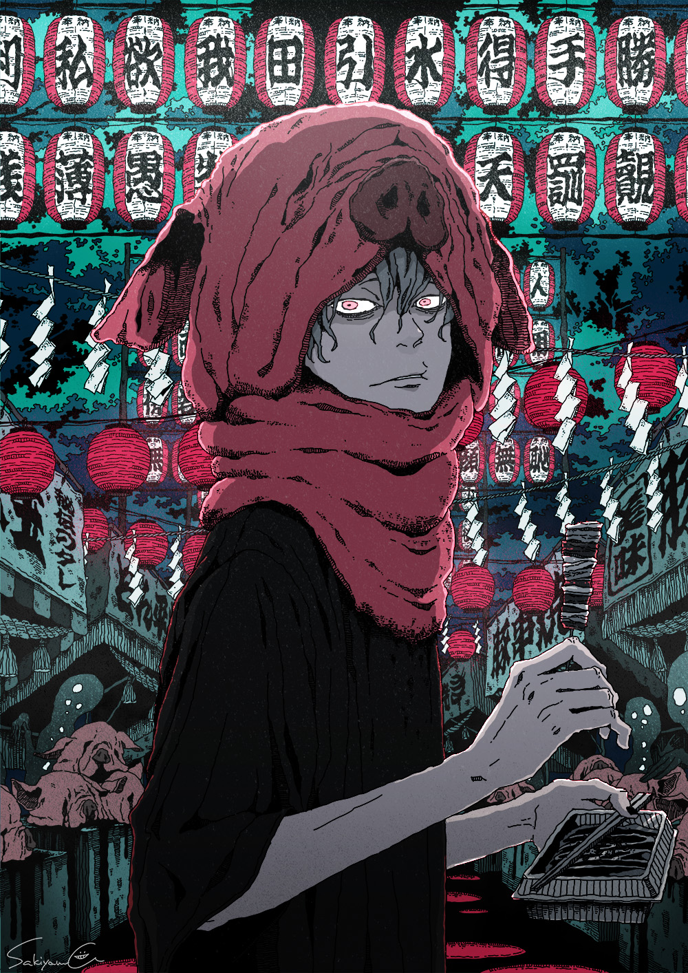 [插画师档案] 120 - sakiyama - 哔哩哔哩