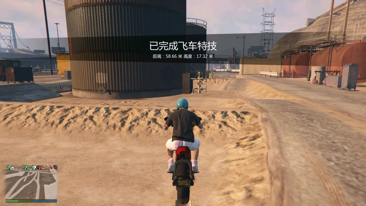 【GTAOL】完成50个飞车特技点位引导攻略（上） - 哔哩哔哩
