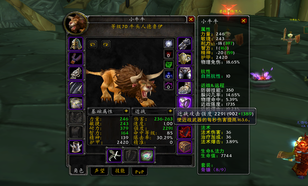 魔兽TBC怀旧服猫德输出手法与天赋分享，玩猫的看过来 - 哔哩哔哩