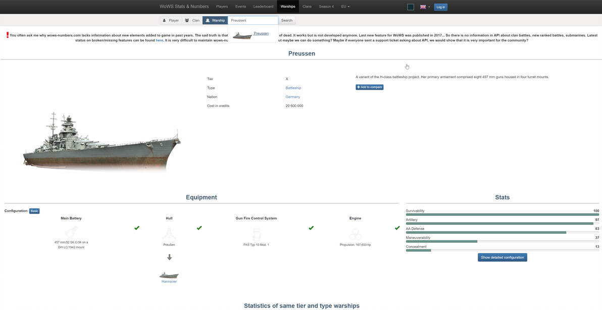 战舰世界WOWS新手技巧，常用的数据统计工具和资源网站 - 哔哩哔哩