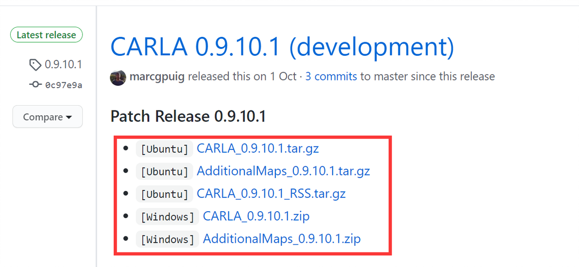 Carla Simulator介绍（二）：安装与示例程序运行 - 哔哩哔哩