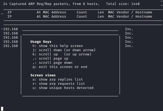 Netdiscover：网络设备扫描神器！全参数详细教程！Kali Linux入门教程！黑客渗透测试 - 哔哩哔哩
