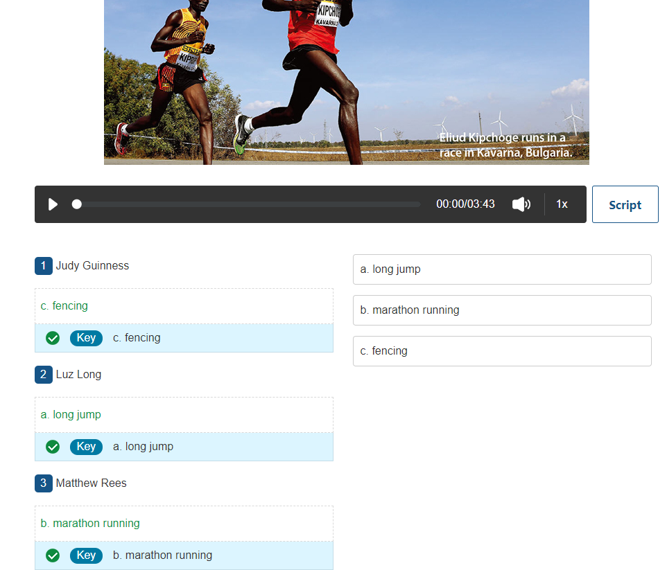 新世界交互英语第二版视听说Unit 4 Competition答案 - 哔哩哔哩