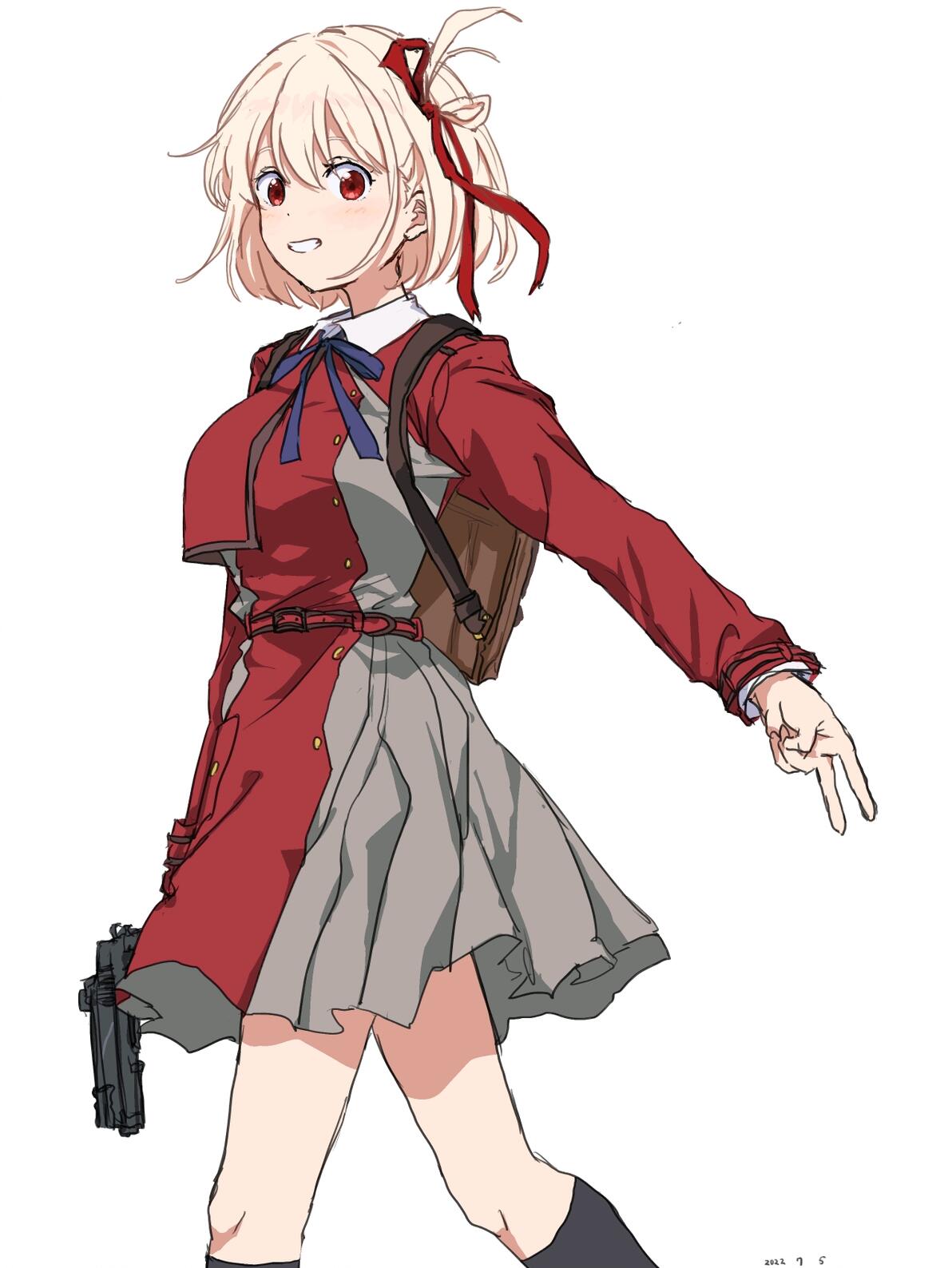 [Lycoris Recoil] 锦木千束 优质图片 - 哔哩哔哩