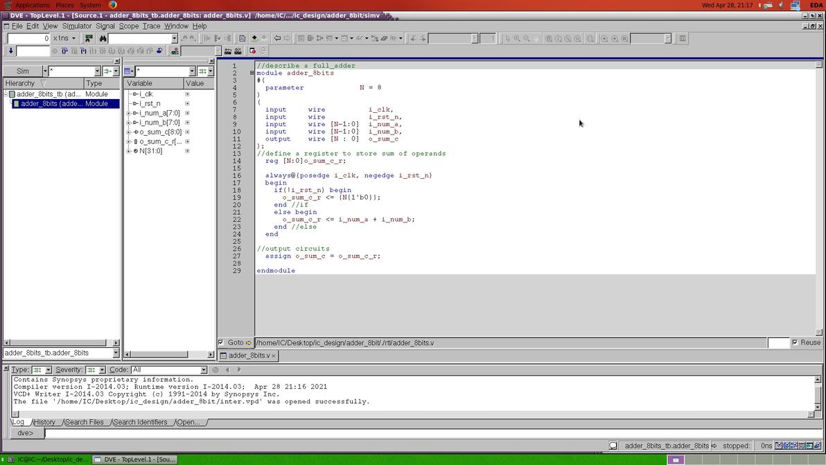 VCS & DVE 联合仿真入门 - 哔哩哔哩