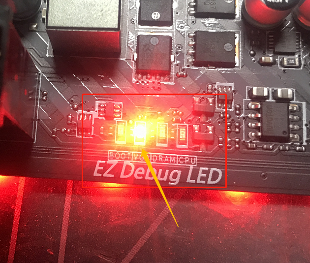 如何通过微星主板EZ Debug指示灯判断开机点不亮故障 - 哔哩哔哩