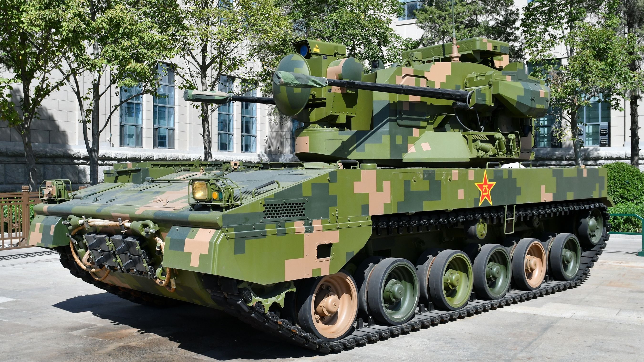 PGZ-09自行高射炮 - 哔哩哔哩