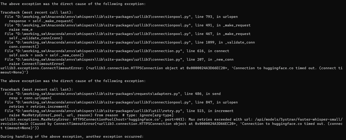 python小白 之 零基础速通 whisperX 实现本地音频转文字 - 哔哩哔哩