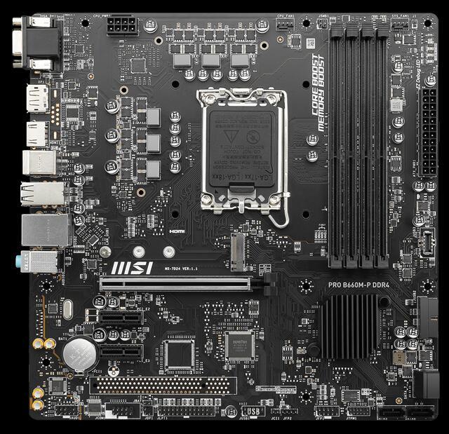 炒冷饭之微星入门级B660简单对比和评价 - 哔哩哔哩