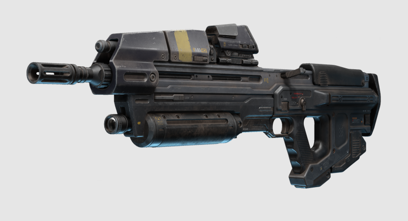 【HALO光环百科】无处不在的游戏图腾----MA系列单兵武器系统 - 哔哩哔哩