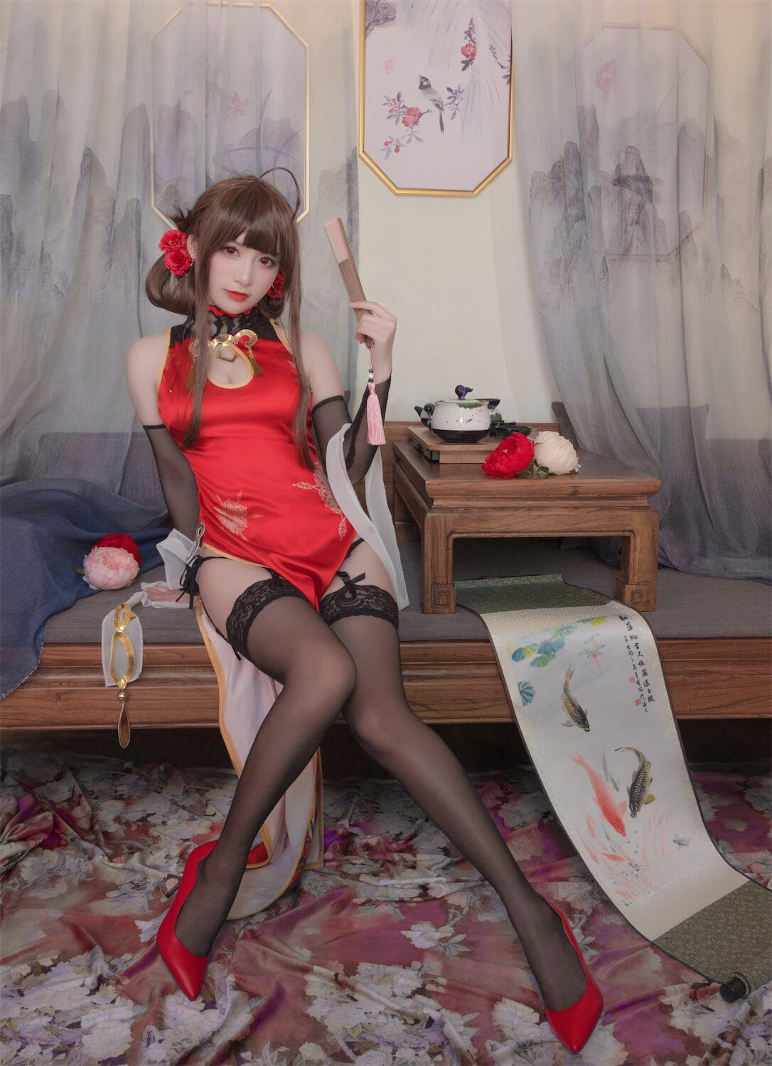 COS | 少女前线-DSR-50-红牡丹... - 哔哩哔哩