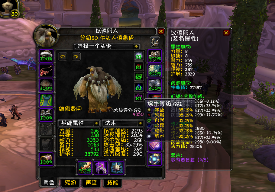 魔兽WLK80级鸟德天赋、配装、属性选择与输出手法全攻略 - 哔哩哔哩